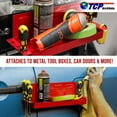 TCP Global 12" Magnetic Tool Box Tray with Screwdriver Holder - Steel ...