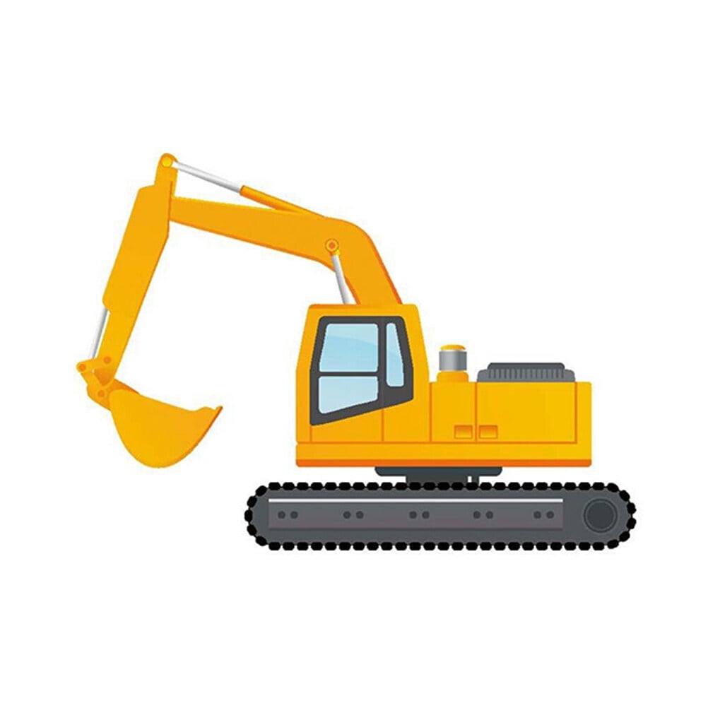 Click here for Masteelfca Excavator Wall Sticker Creative Wallpap... prices