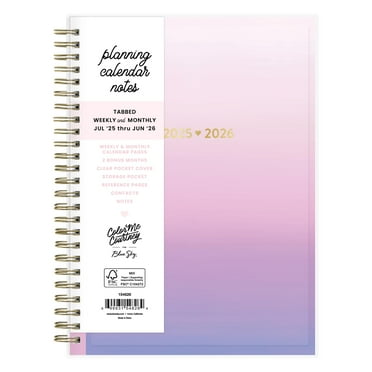 Color Me Courtney 20252026 Academic Year Weekly and Monthly Planner ...