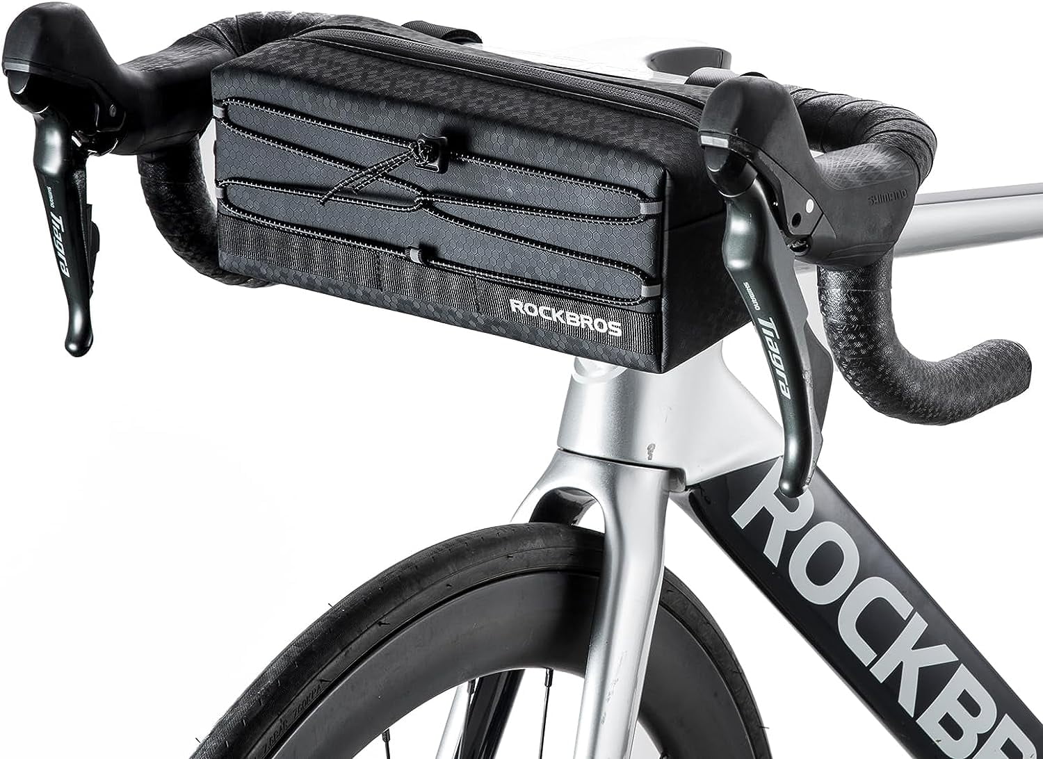 ROCKBROS Bike Handlebar Bag Bicycle Front Frame Bag Waterproof Bike ...