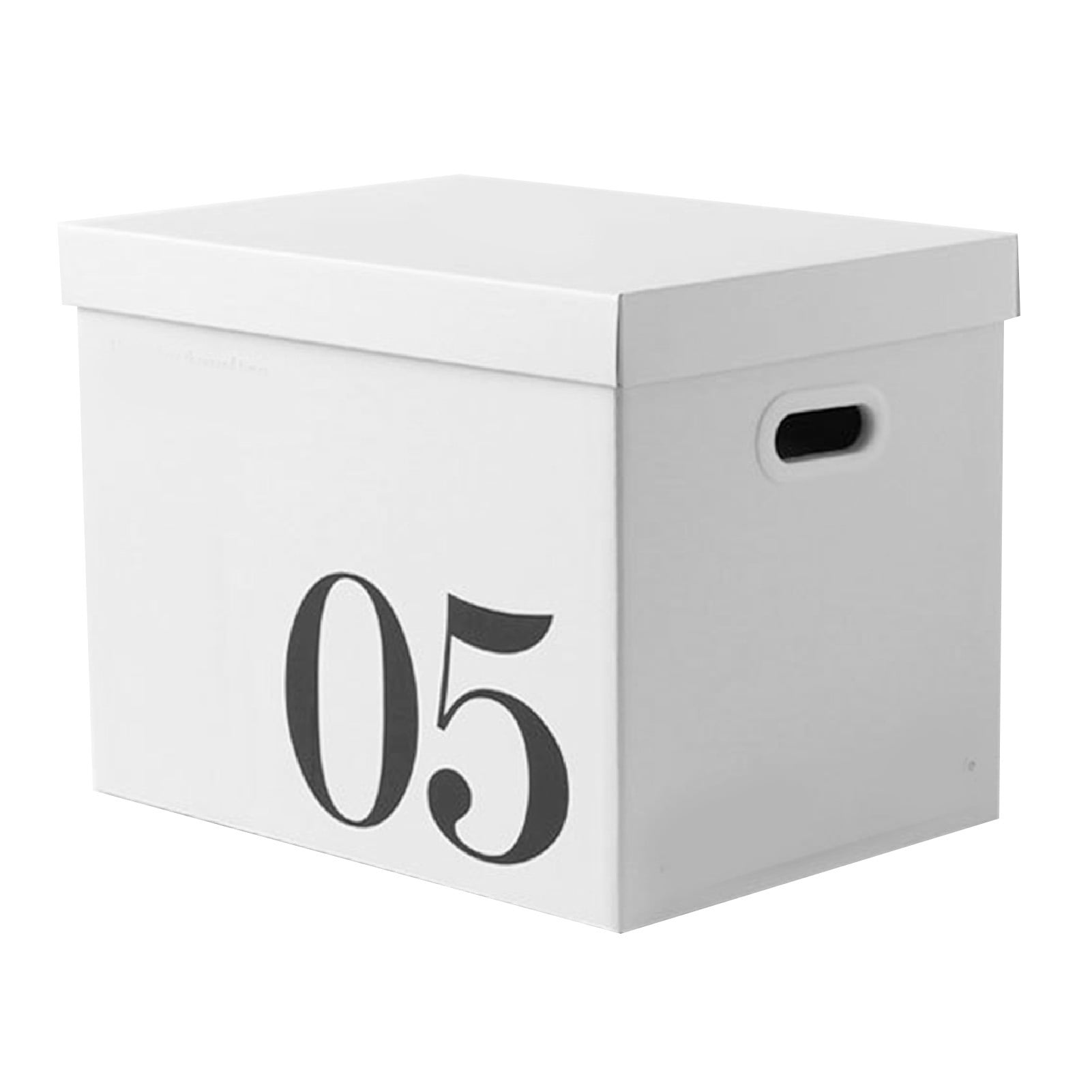 Click here for Zaqw Cardboard Storage Box  Easy Carry Handles  Du... prices