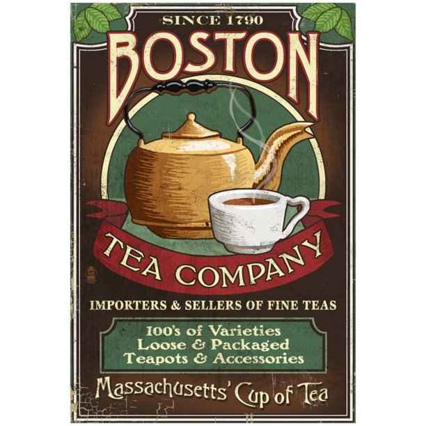 Boston Tea Party Poster