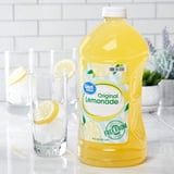 Great Value Lemonade, 96 fl oz, Refreshing Lemon Flavor, Free from ...