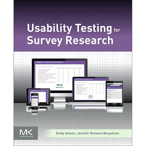 Usability Testing for Survey Research (Paperback) - Walmart.com