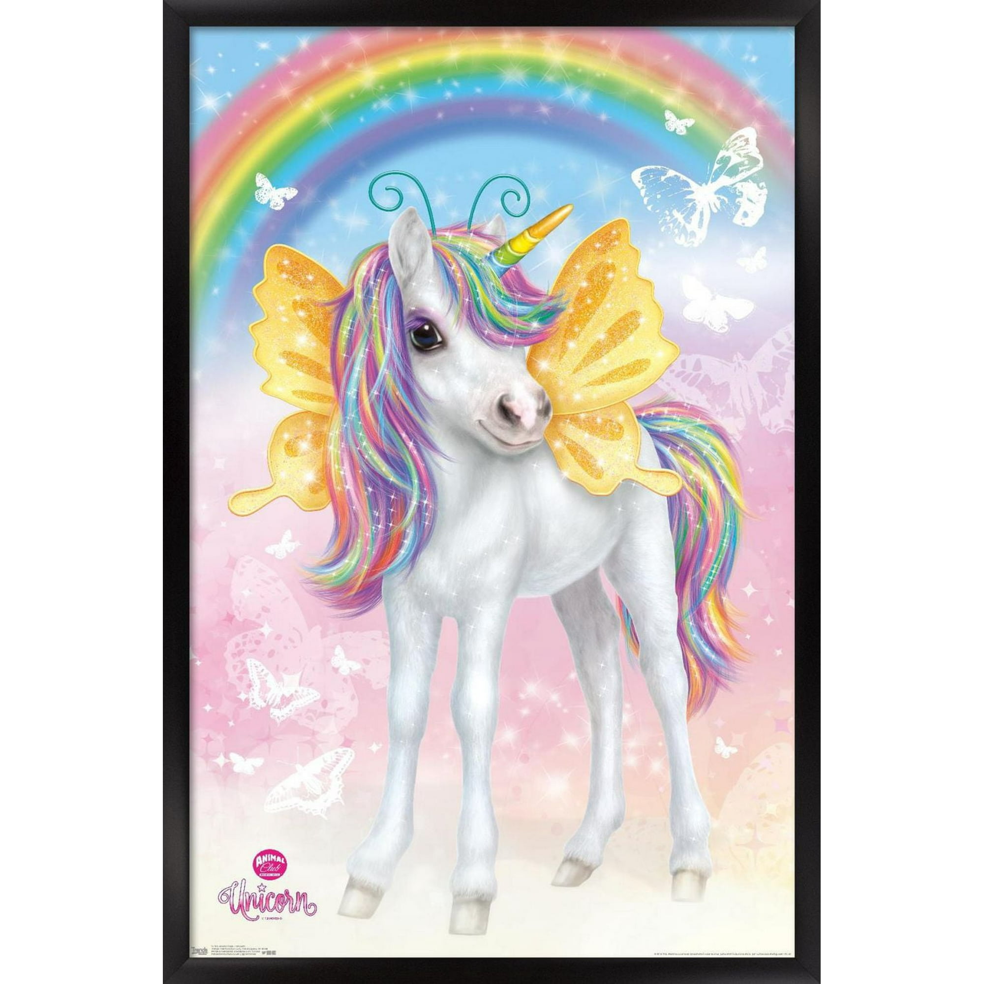 Click here for Trends International Animal Club - Unicorn Wall Po... prices