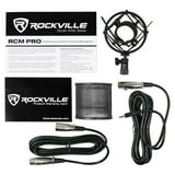 Rockville Studio Recording Kit w/Interface+Monitors+Stands+Mic ...