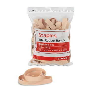 Staples Economy Rubber Bands Size #19 1/4 lb. 646092 - Walmart.com