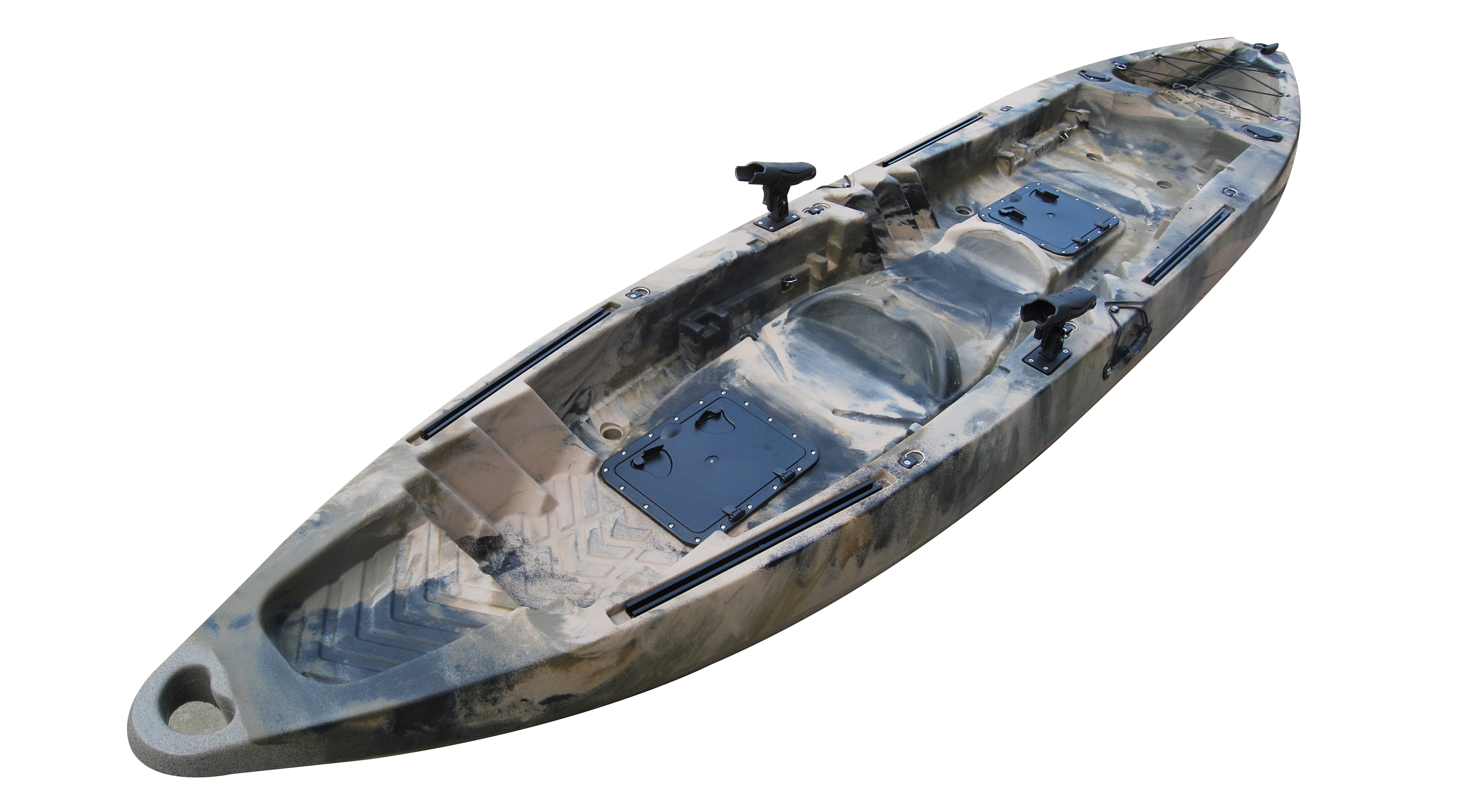 BKC TK122 Tandem Kayak, Upright Aluminum Frame Seats