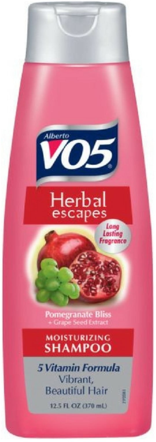 VO5 Herbal escapes Moisturizing Shampoo, Pomegranate Bliss & Grapeseed ...
