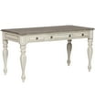 Magnolia Manor Home Office Furniture Set, 5-Piece Executive Desk with ...