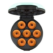Mini Doughnut Maker|Mini Cake Donut Machine|Double-sided Heating Make 7 ...