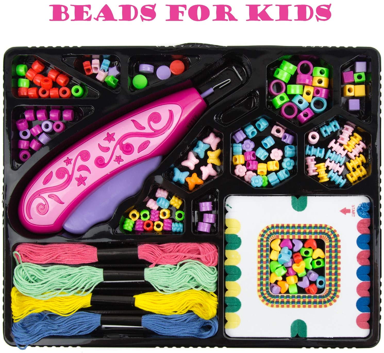 Toysery Kids Jewelry Making Kit For Girls DIY Beads For Jewelry Making toysery-kids-jewelry-making-kit-for-girls-diy-beads-for-jewelry-making