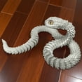 Articulated Snake Toy Realistic, Usupdd Movable Joints Plastic Snake ...