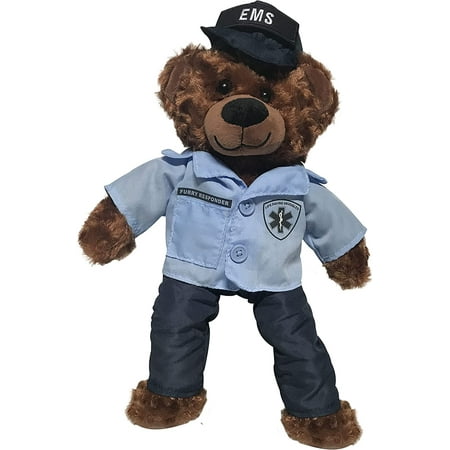 Paramedic - EMT - EMS Teddy Bear Furry Responder Plush Toy to Protect ...