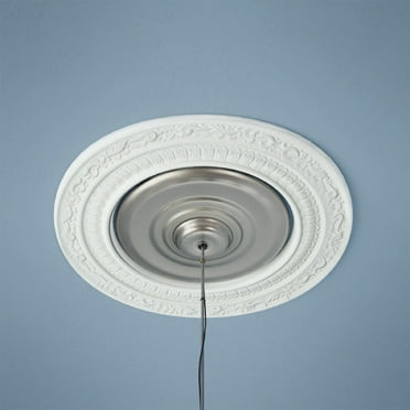 Mini Spot Light Ring Trim White Ceiling Medallion Urethane Foam ...