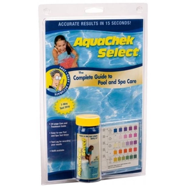 Ets 541604A Aquachek Select 7 In 1 Test Strips - Walmart.com