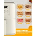 130PCs Air Fryer Paper Liners for bella 4Qt Slim Air Fryer(3.3lb ...