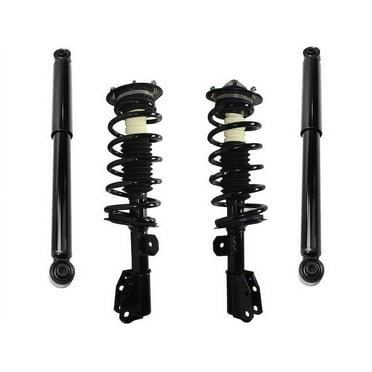 Detroit Axle Strut Assembly Kit - Front & Rear Suspension Strut & Shock ...