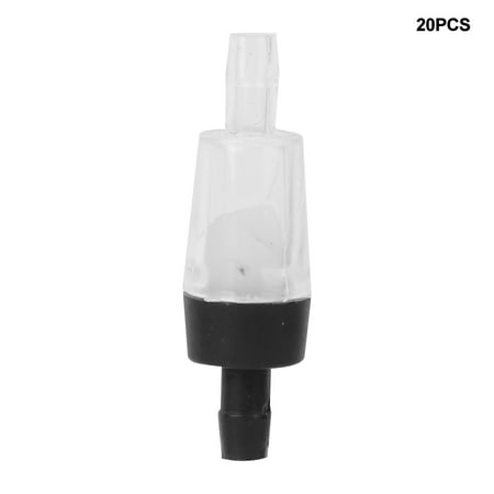 SHAR 20PCS PVC Aquarium Air Pump Unidirectional Check Valve Fish Tank ...