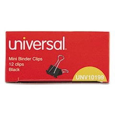 Binder Clips with Storage Tub, Medium, Assorted Colors, 24/Pack ...