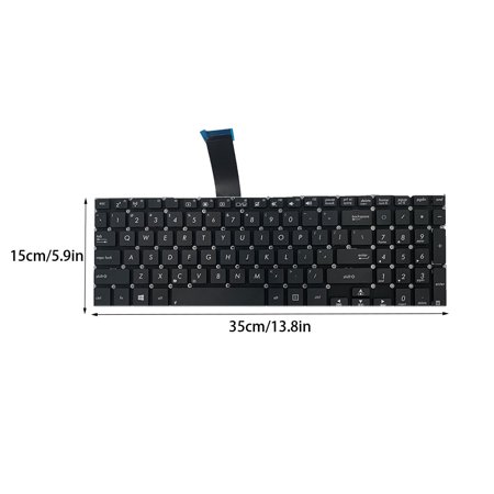 Laptop Keyboard English Keyboards Parts Input Fittings Material: This ...
