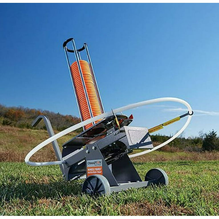 Homemade Electric Clay Target Thrower - Homemade Ftempo