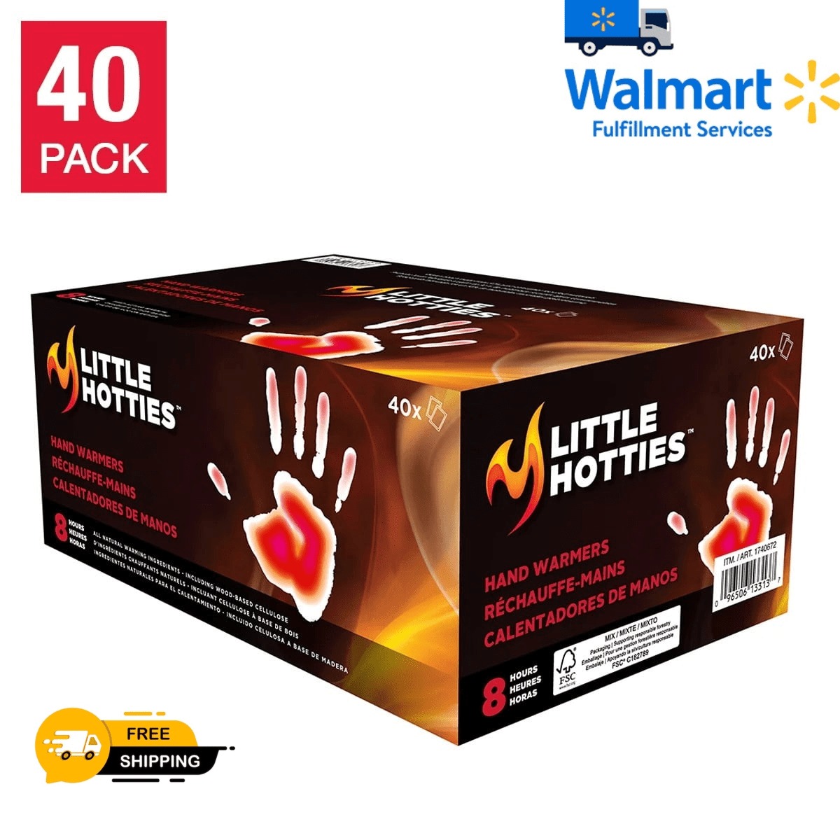 Click here for Little Hotties Hand Warmers - Box Of 40 Pairs prices
