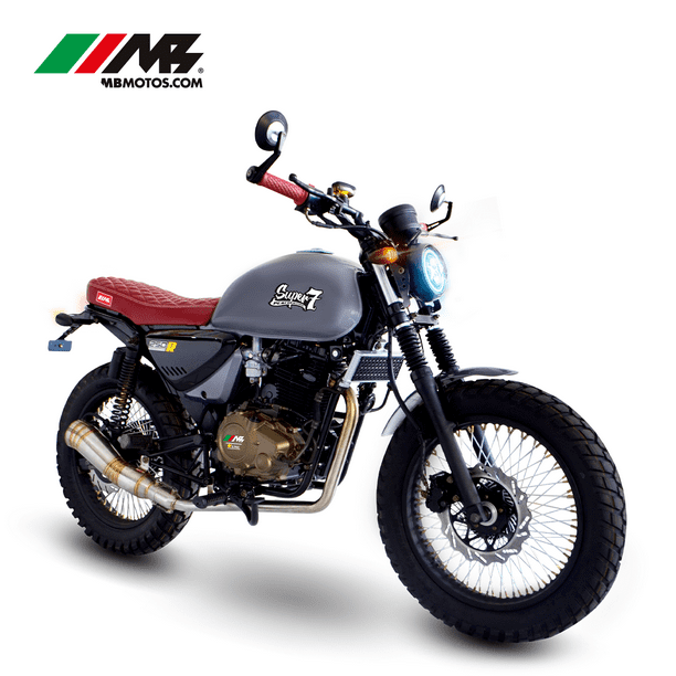 Motocicleta MB MOTOS Super 7 250R Performance Gris 2024 MB Motos Clasica Super 7 250R Line 250cc Gris Walmart en linea