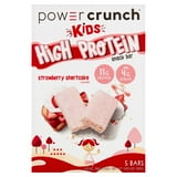 Power Crunch Kids High Protein Snack Bars, Strawberry Shortcake, 1.13 ...