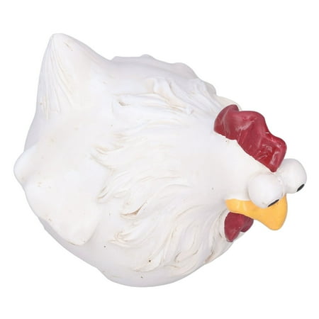 Big Eye Chicken Statue, Resin Big Eye Chicken Decoration For Backyard ...