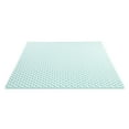 Mellow 1 5 Cooling Gel Egg Crate Memory Foam Mattress Topper King