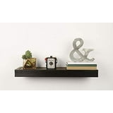 "HIGH & MIGHTY 515602, Tool Free Floating Shelf, 15 LB Limit, 18 ...
