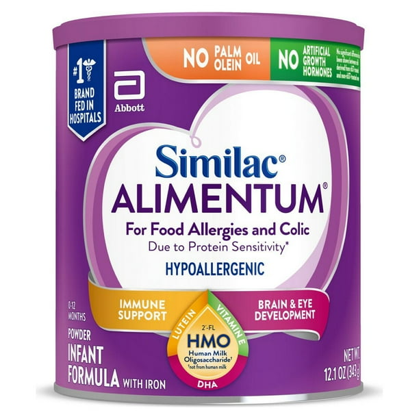 Similac Alimentum with 2’-FL HMO, Baby Formula Powder, 12.1-oz Can ...