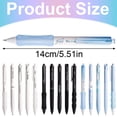Hgtduk 5PCS Gel Pens Pack, Point Retractable Pens, Smooth Writing No ...