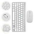 Zonhebin 1 Set Wireless Keyboard Mouse Combo Plug and Play Multimedia ...