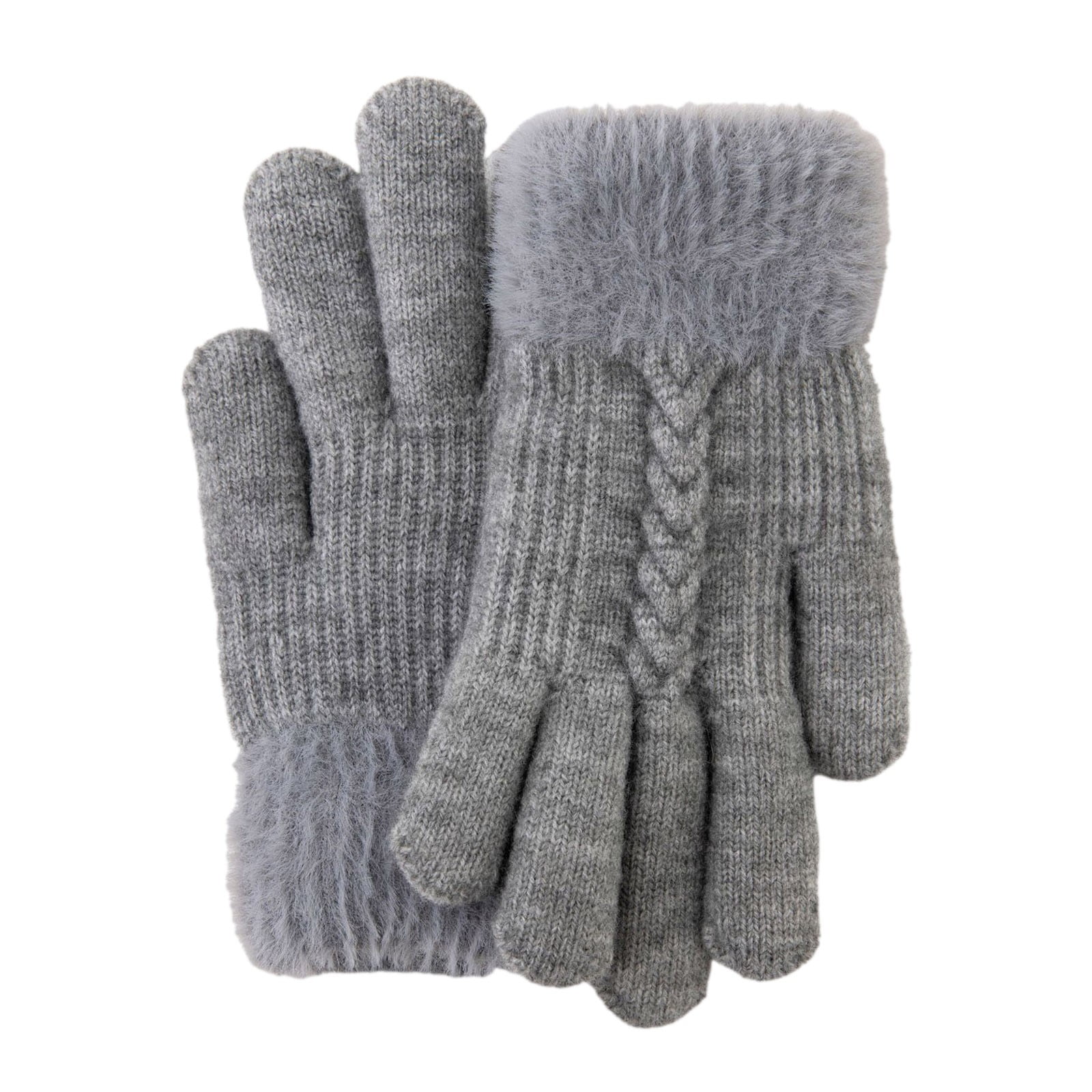 Click here for Miashui Winter Knitted Wool Plus Lined Gloves Wome... prices