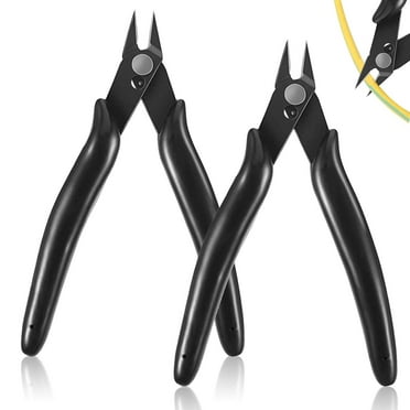 SPEEDWOX Side Cutter Long Reach Diagonal Pliers 6 Inch Mini Fine Wire ...