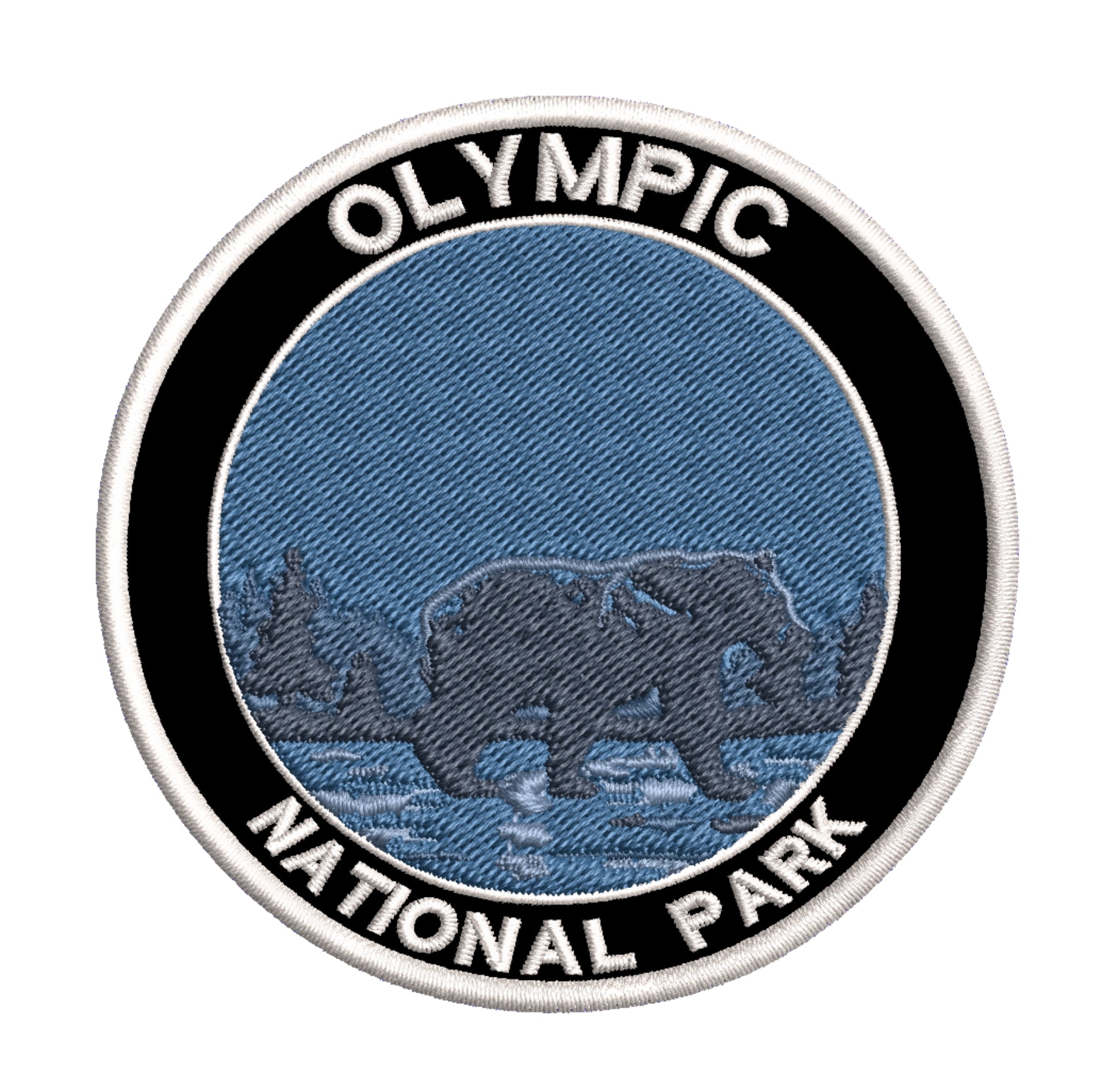Olympic National Park Embroidered Patch Iron/Sew-On Applique Travel ...