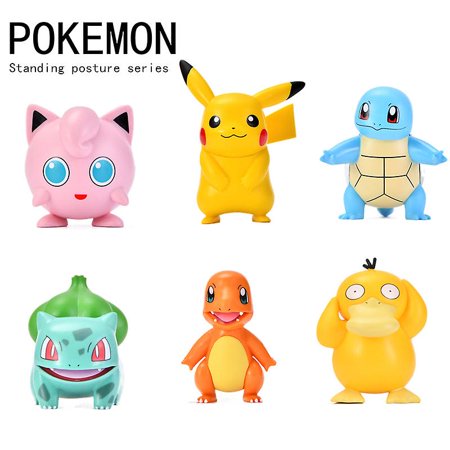 Pokmon Standing Koda Duck Doll Desktop Figurine Blind Box Figure ...