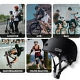 OutdoorMaster Skateboard Cycling Helmet - Two Removable Liners ...
