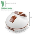 Costway Electric Rollers Steam Foot Spa Tub Bath Massager Water Sauna ...