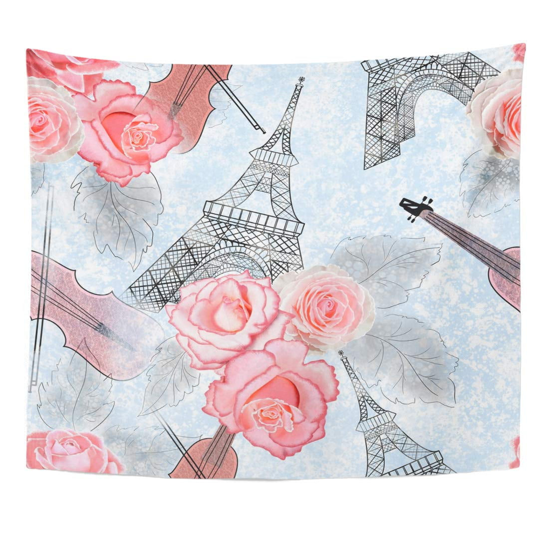 ZEALGNED Pink Elegant with Roses Musical Instrument Violin Filigree ...