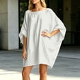 Blmnix Short Dress Ladies Dresses Cotton Dresses Shift Under Dresses ...