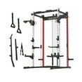 EONFITOmni Power Cage Home Gym Package, 1000LBS Multi-Functional ...