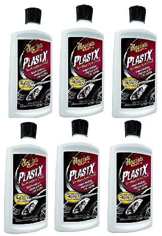Meguiar's G12310 PlastX Clear Plastic Cleaner & Polish - 10 oz. (6 pack ...