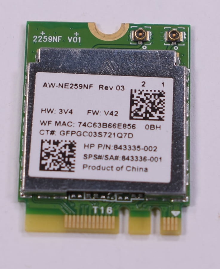 857334-855 Hp Wireless Card 15-BA015WM - Walmart.com