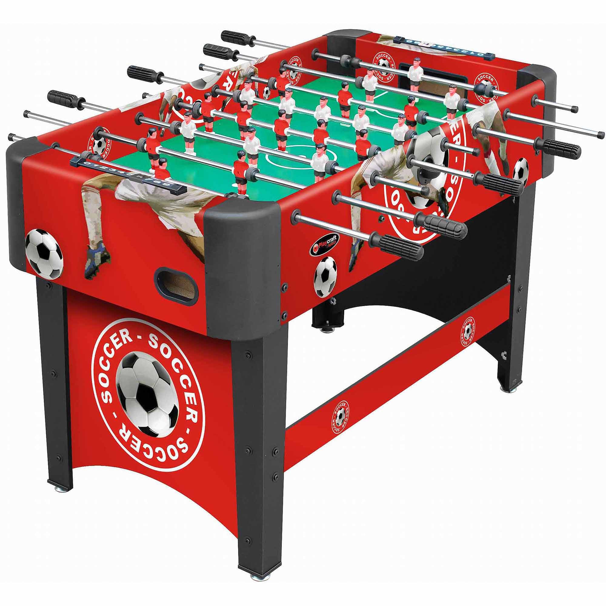 Playcraft Sport 48" Foosball Table, Red - Walmart.com