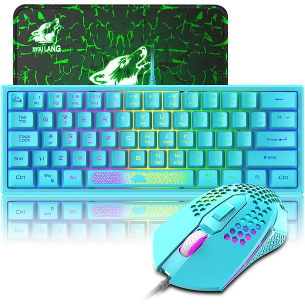 Gaming Keyboard and Mouse Combo Mini Portable with Chroma R Backlit ...