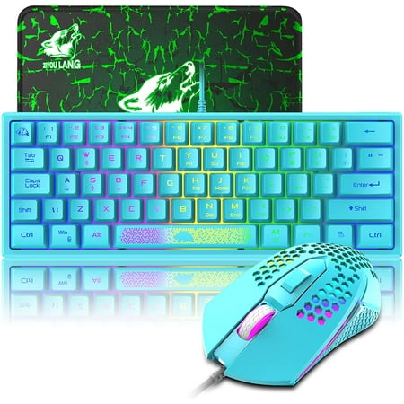 Gaming Keyboard and Mouse Combo Mini Portable with Chroma R Backlit ...