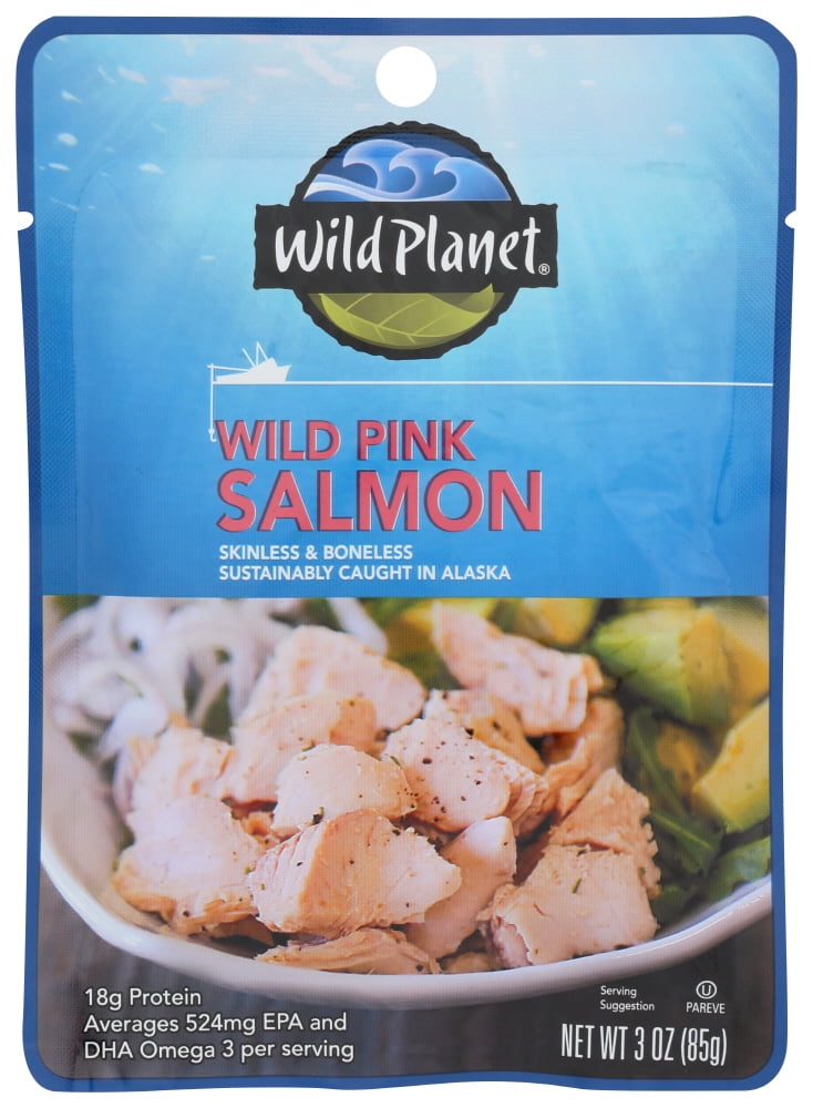 Wild Planet Wild Pink Salmon, 3 oz - Walmart.com - Walmart.com